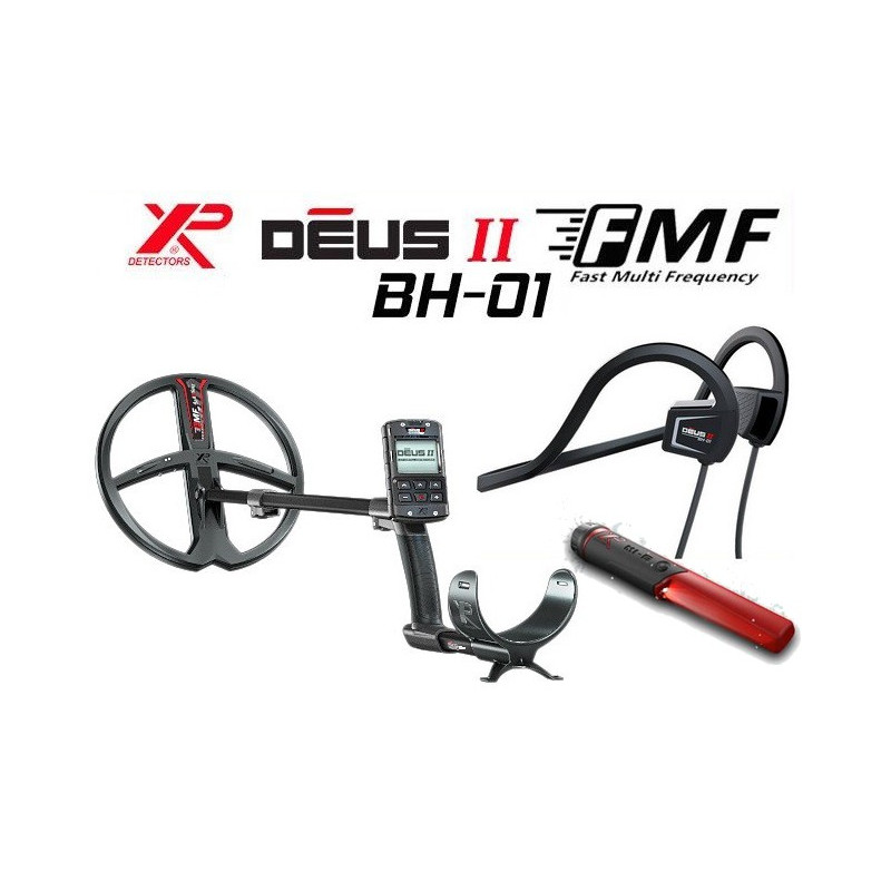 XP DEUS II Pack 22FMFRCWS6 MI-6 BH-01 - detecteurs-metaux.fr